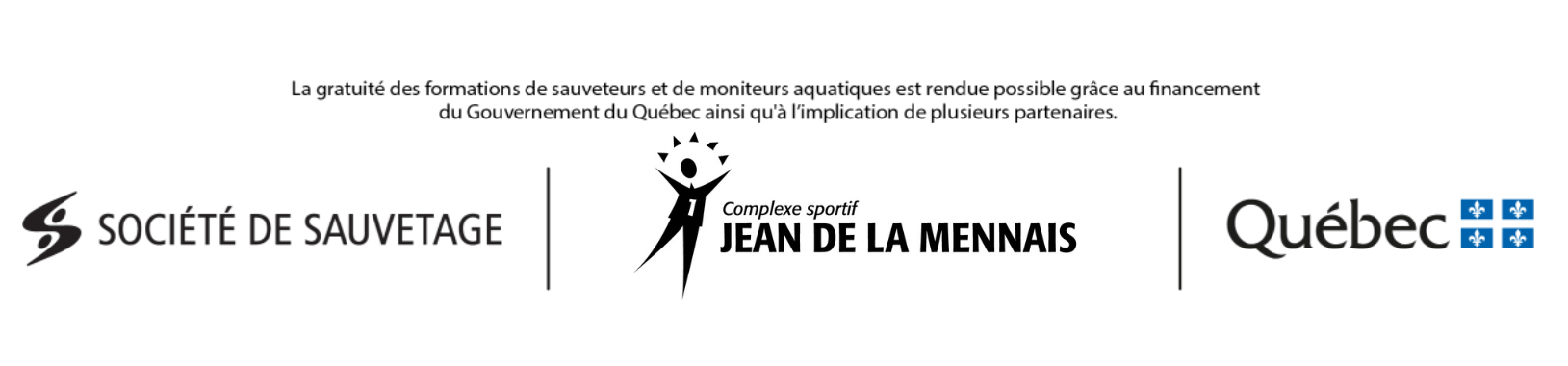 Cours de sauvetage et requalification – Complexe sportif Jean de la Mennais