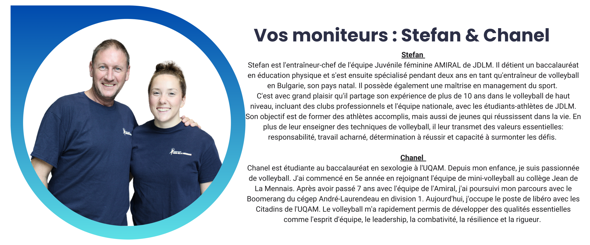 Ligue de volleyball jeunesse – Complexe sportif Jean de la Mennais